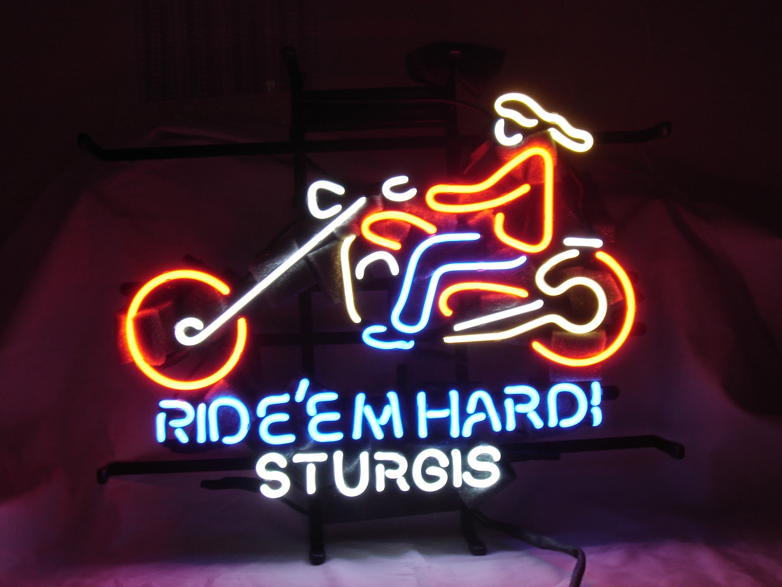 Wiki Neon Sign Blog: STURGIS BEER BAR CLUB NEON LIGHT SIGN (16" X 14 ...