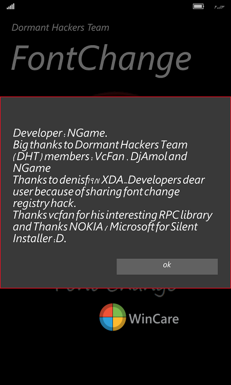 The Windows Guy: How to change fonts in Windows Phone
