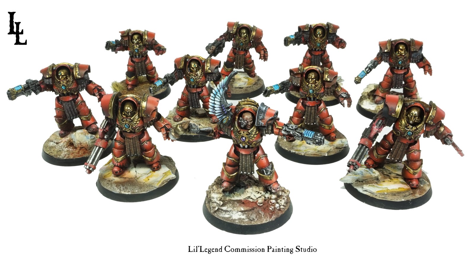 Dynameis Terminator Squad Blood Angel Horus Heresy ~ LilLegend ...