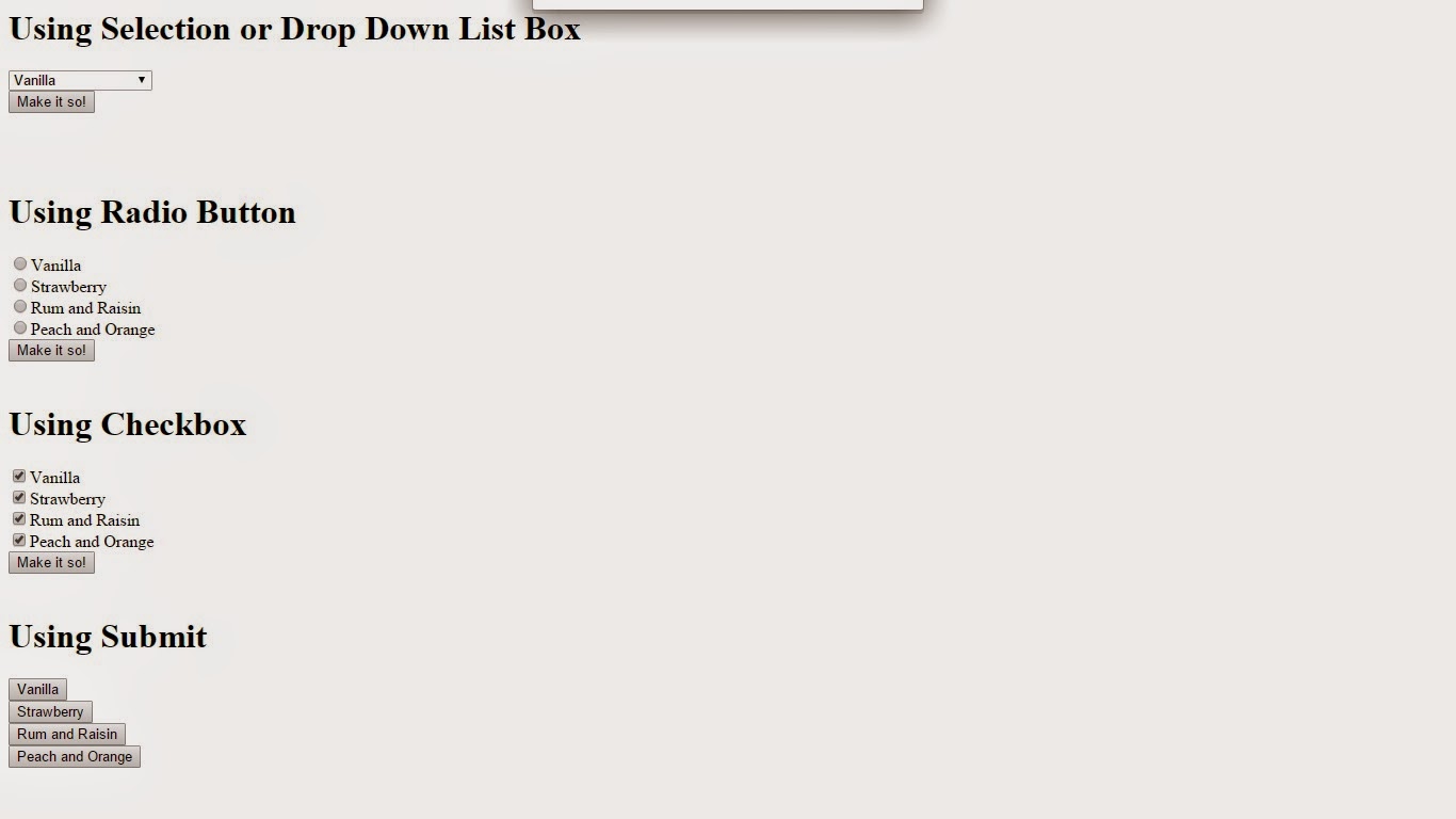 Blog for HS Comptuer: FORM (Radio Button, Checkbox, Drop Down List, Submit)