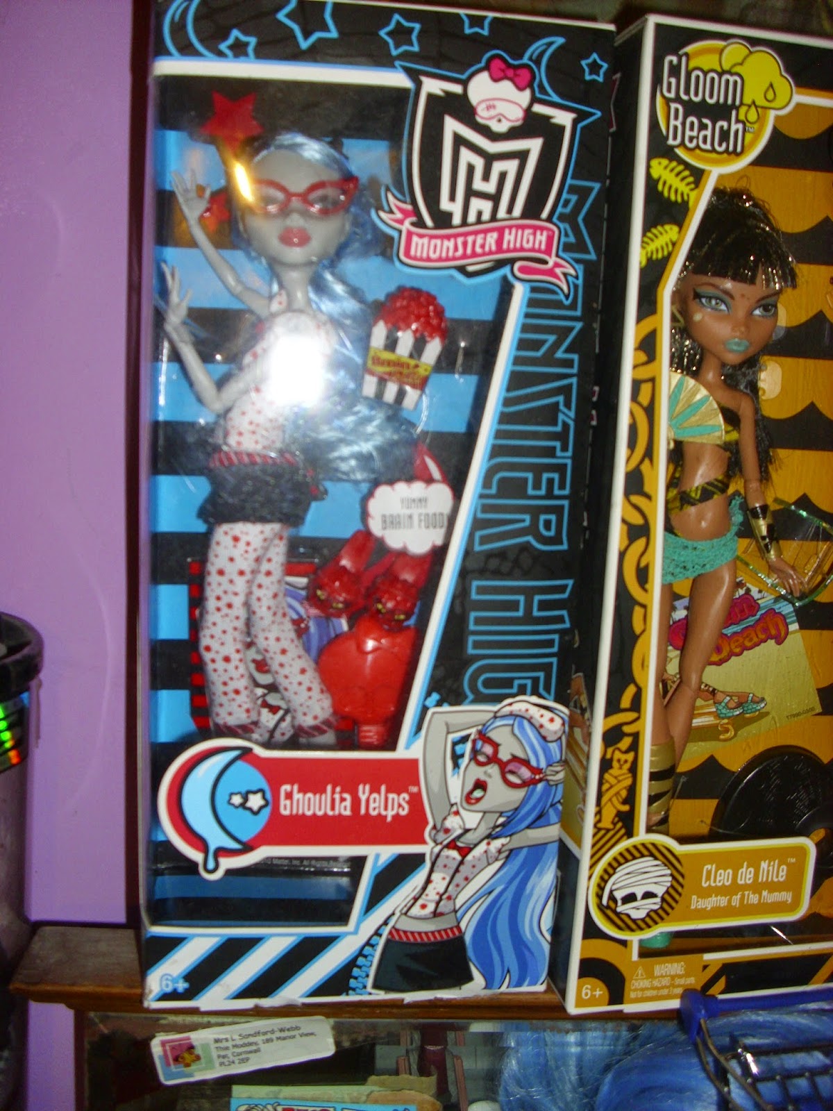 Herbie's World of Kitsch & Toys: ☠ My Monster High Collection - Boxed ...