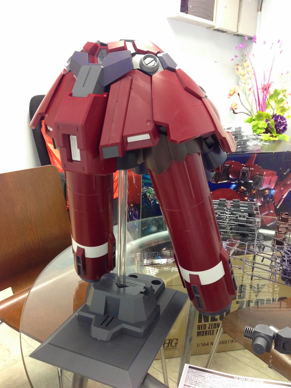 My Gundam Experience: [Completed][HG] NZ-999 Neo Zeong Neo Zeon Full ...