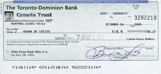 Documentos Comerciales: Cheque