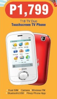 MyPhone TV Phone Series Price List 2012!