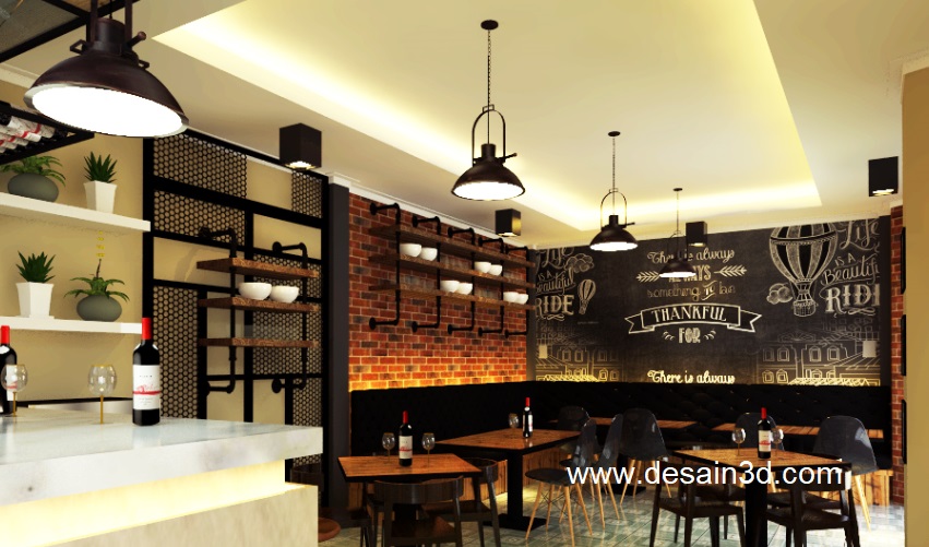 JASA DESAIN INTERIOR CAFE: Jasa Design Online Cafe gaul mewah unik ...