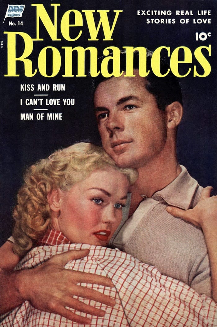 New Romances #14 - Alex Toth art - Pencil Ink