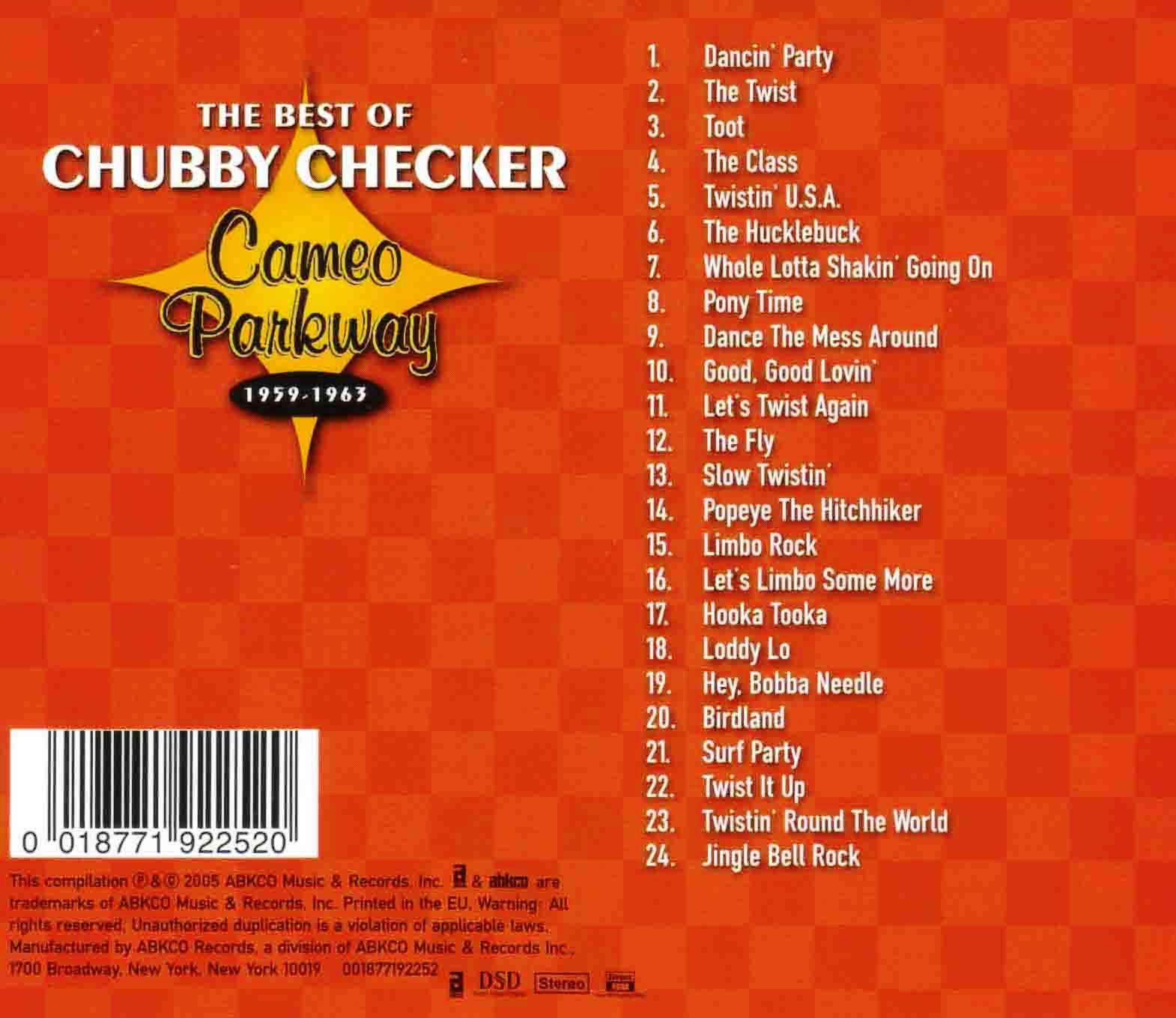 C A N G U L E I R O8: CHUBBY CHECKER - THE BEST OF (1959-1963)