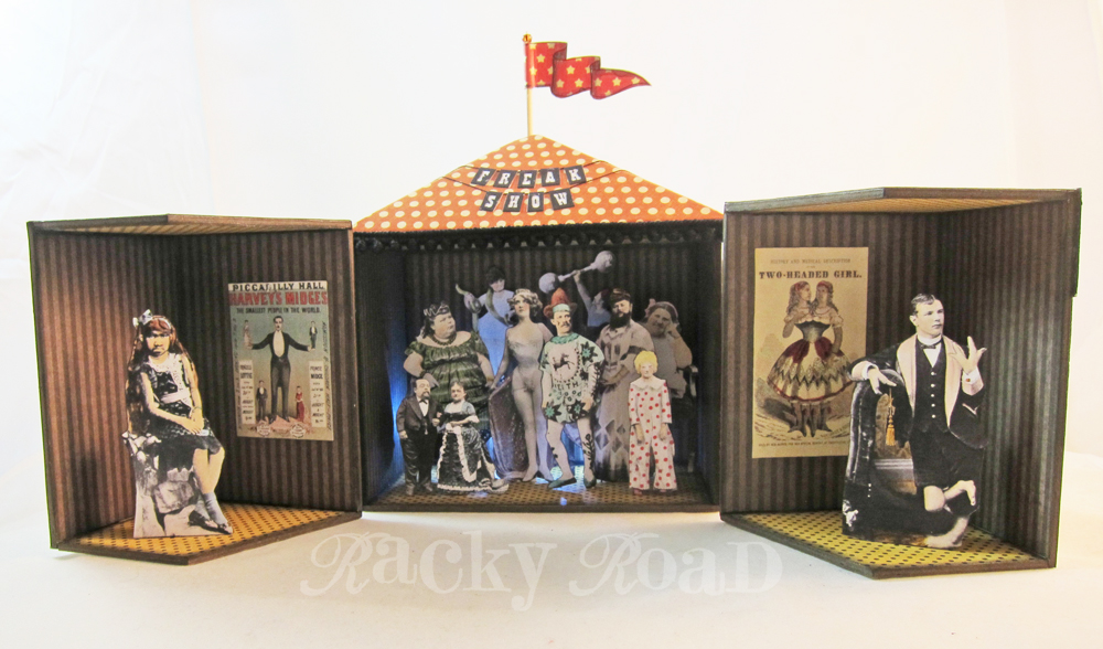 junk&stuff: Freak Show, with tutorial