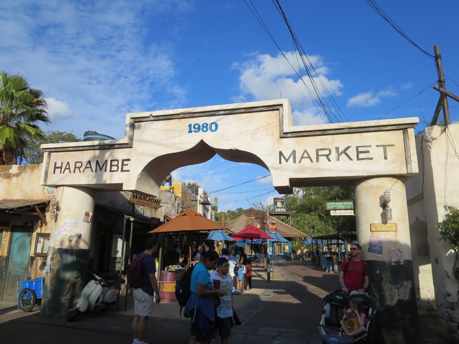Disney Musings: Views of Harambe Market