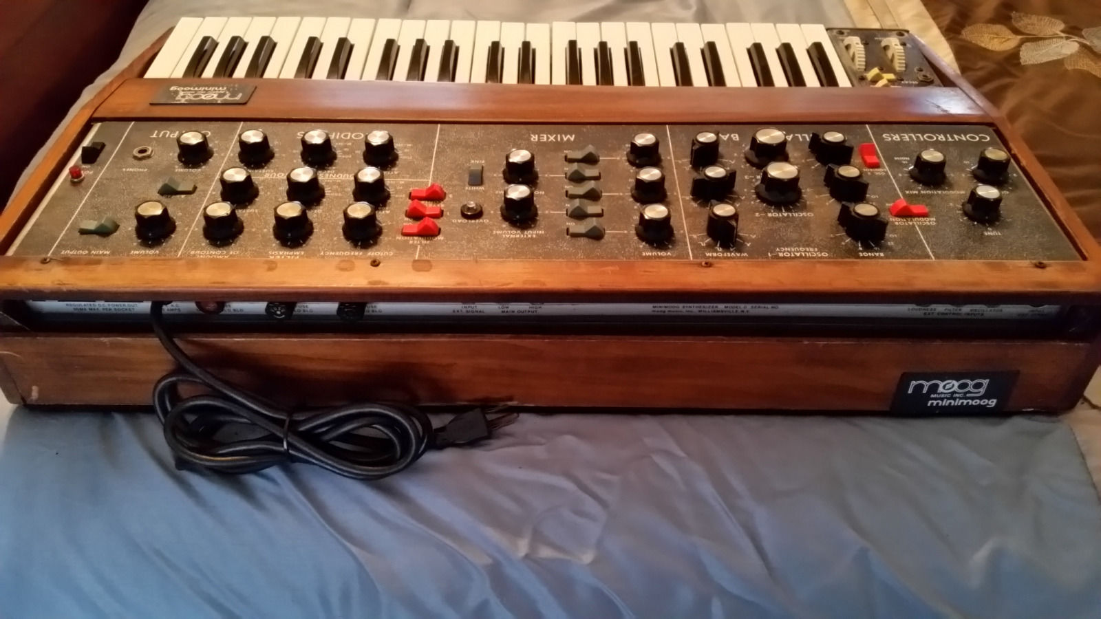 MATRIXSYNTH: Vintage 1970's Moog MiniMoog Model D SN 4440