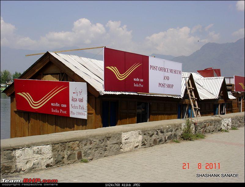 NUPE GC Karnataka Circle: India Post opened Floating Post Office in Dal ...