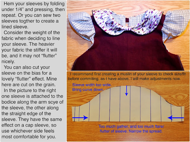 Rock the Stitch: The Norah Dress pattern tour + Flutter Sleeve tutorial