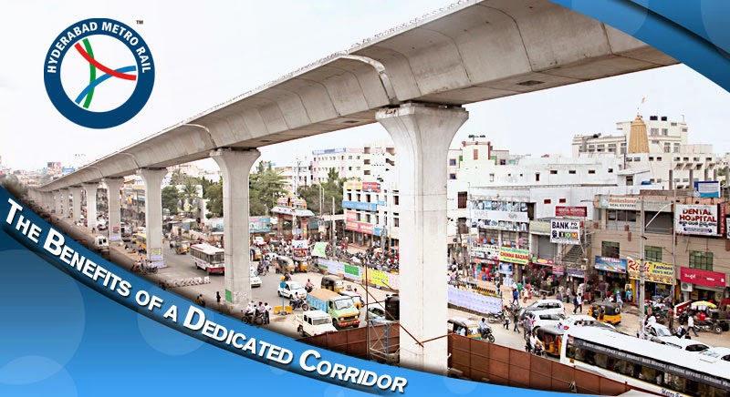 Hyderabad Metro Rail: The Benefits of a Dedicated Corridor