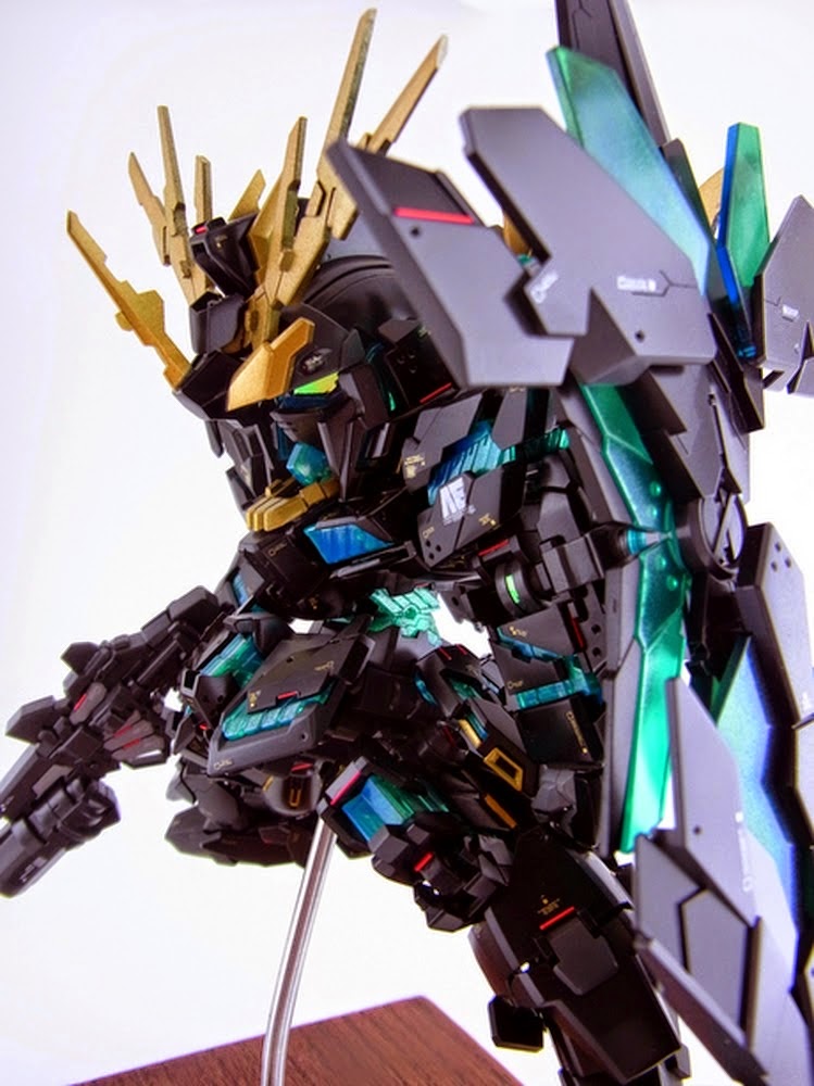 Gundam Family: SD Banshee Norn Custom Build