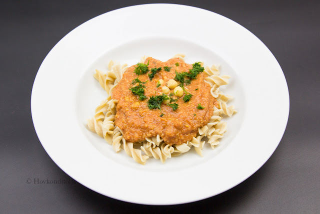 Tomato Chickpea Pasta Sauce