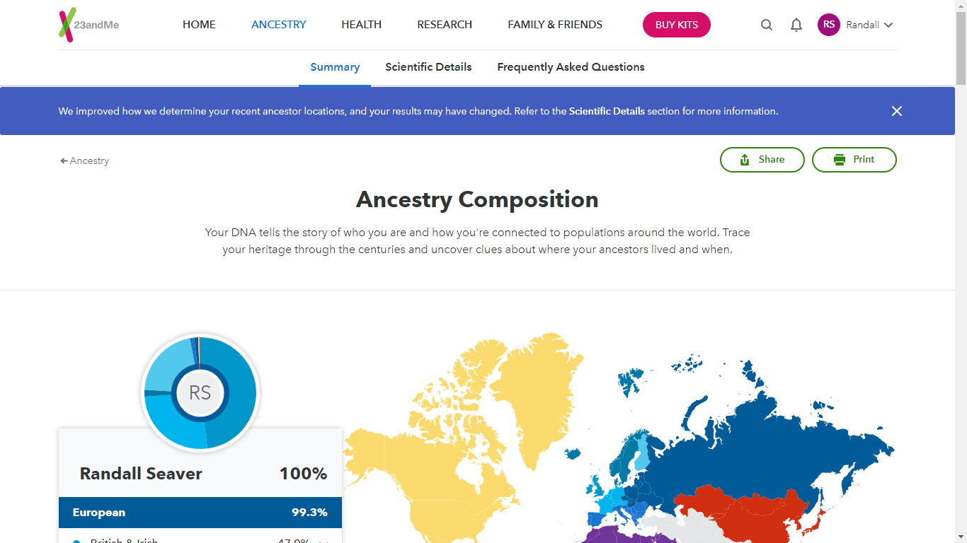 Genea-Musings: 23andMe Adds New Features to Ancestry Composition Estimates