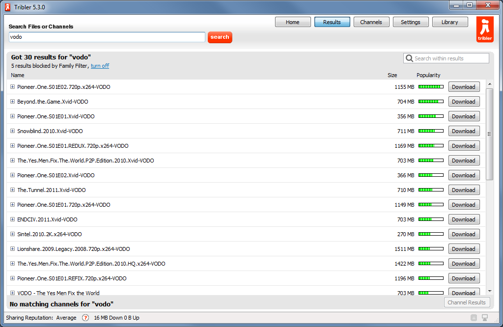 Serializable Thoughts: History of Tribler