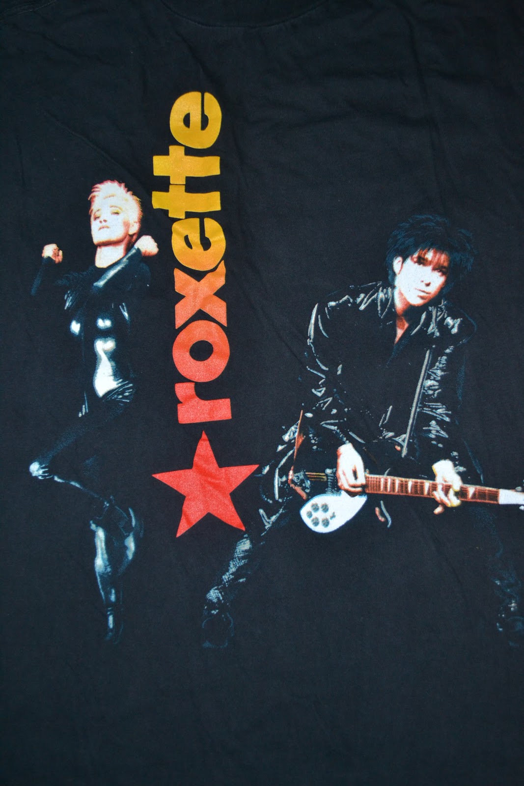 OldSchoolZone: Vintage 1991 ROXETTE band Joyride Promo T-shirt (SOLD)