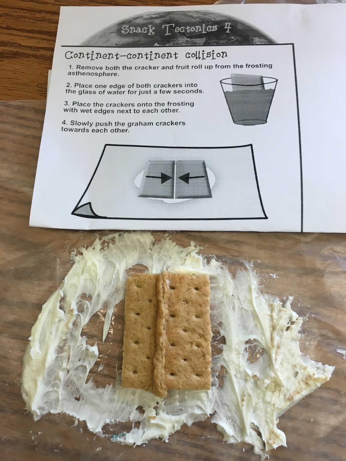 Tuning into Fourth Grade : Snack Tectonics