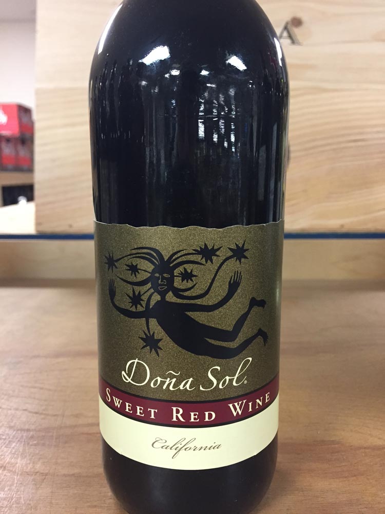 Natalie's Wine Blog: Tasting - Doña Sol Sweet Red Blend