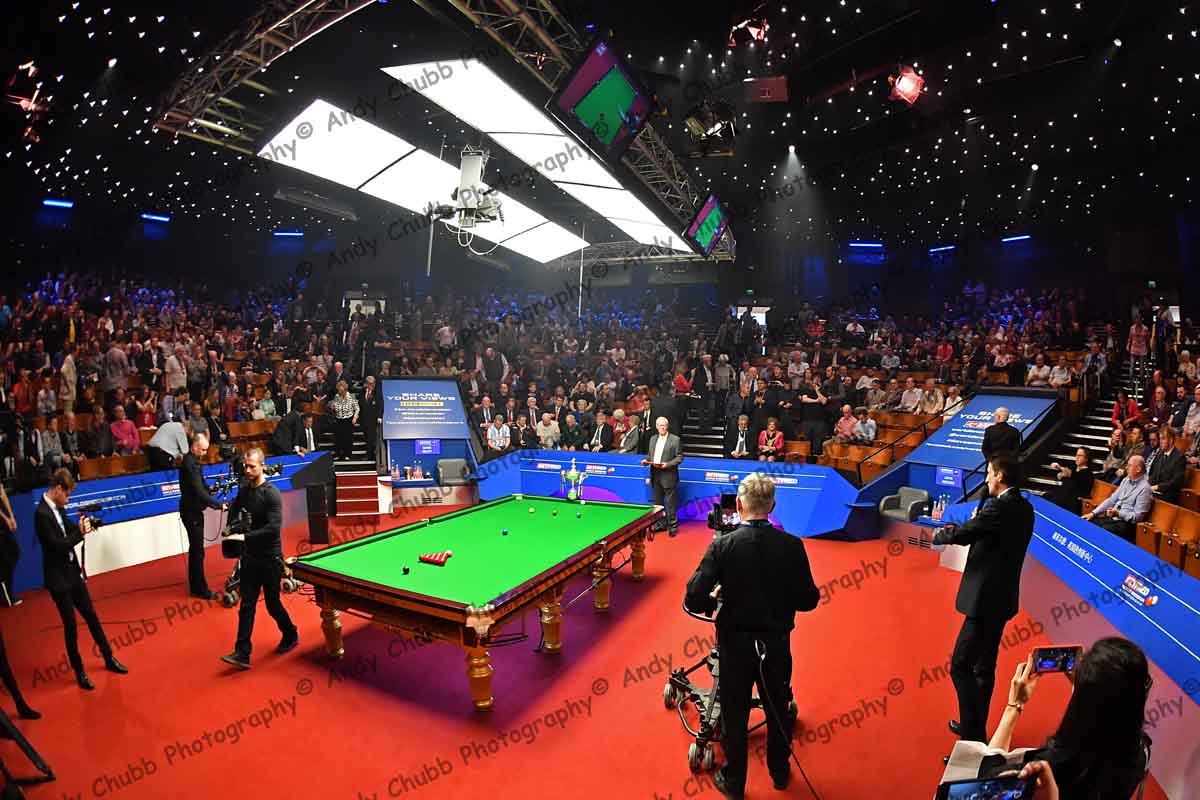 Peveril Photo: The Betfred 2017 World Snooker Championships final ...