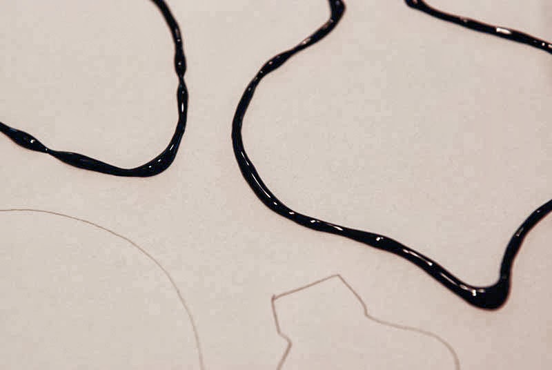 Stained Glass Look Paper Ornaments. Homemade Dimensional Paint Tutorial ...