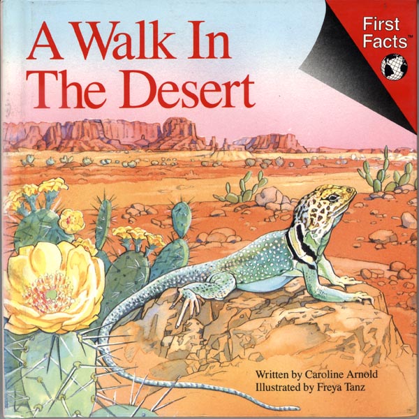 Caroline Arnold Art and Books: A Walk in the Desert Snap Words