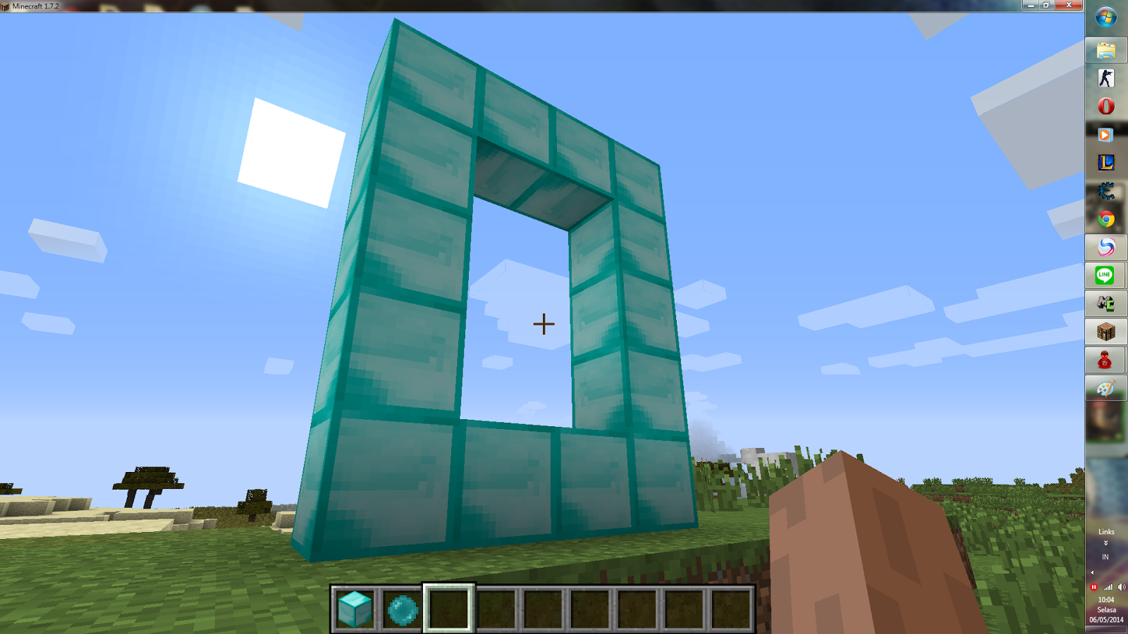 Minecraft Project: Diamond World Portal MOD