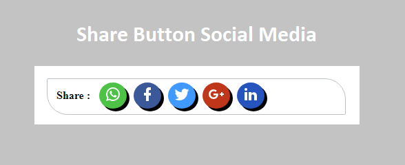 Membuat Tombol Share Keren, Responsive, Simple Di Bawah Postingan Blog ...