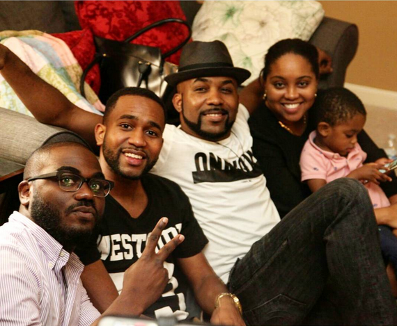 Banky W shares lovely photos of his family