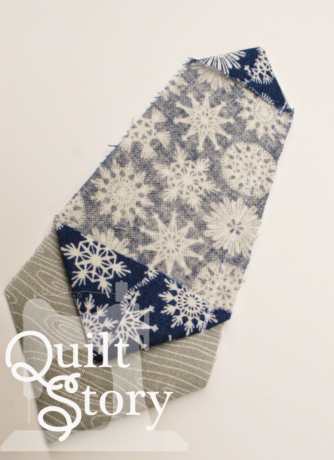 Quilt Story: Snowflake Dresden Plate Tutorial