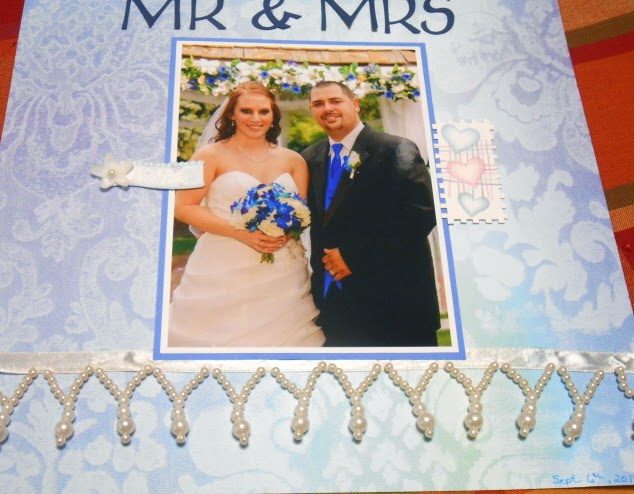 Passionate About Crafting : 2 Quick and Easy Wedding Scrapbook Layout Ideas