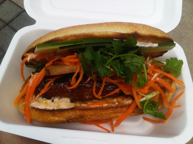 SANDWICH GUY: FIVE SPICE GLAZED PORK BELLY - NUM PANG