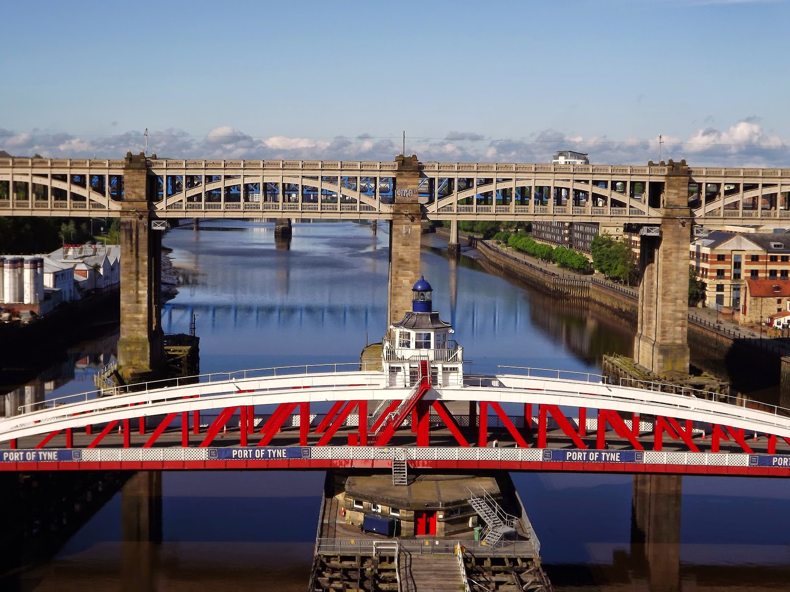 Northumbrian Images: Swing Bridge Newcastle Upon Tyne