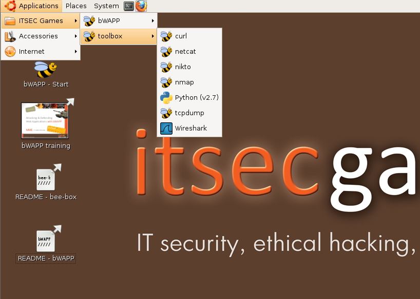 bWAPP: bee-box an extremely Buggy web app ! | Security is just an Illusion