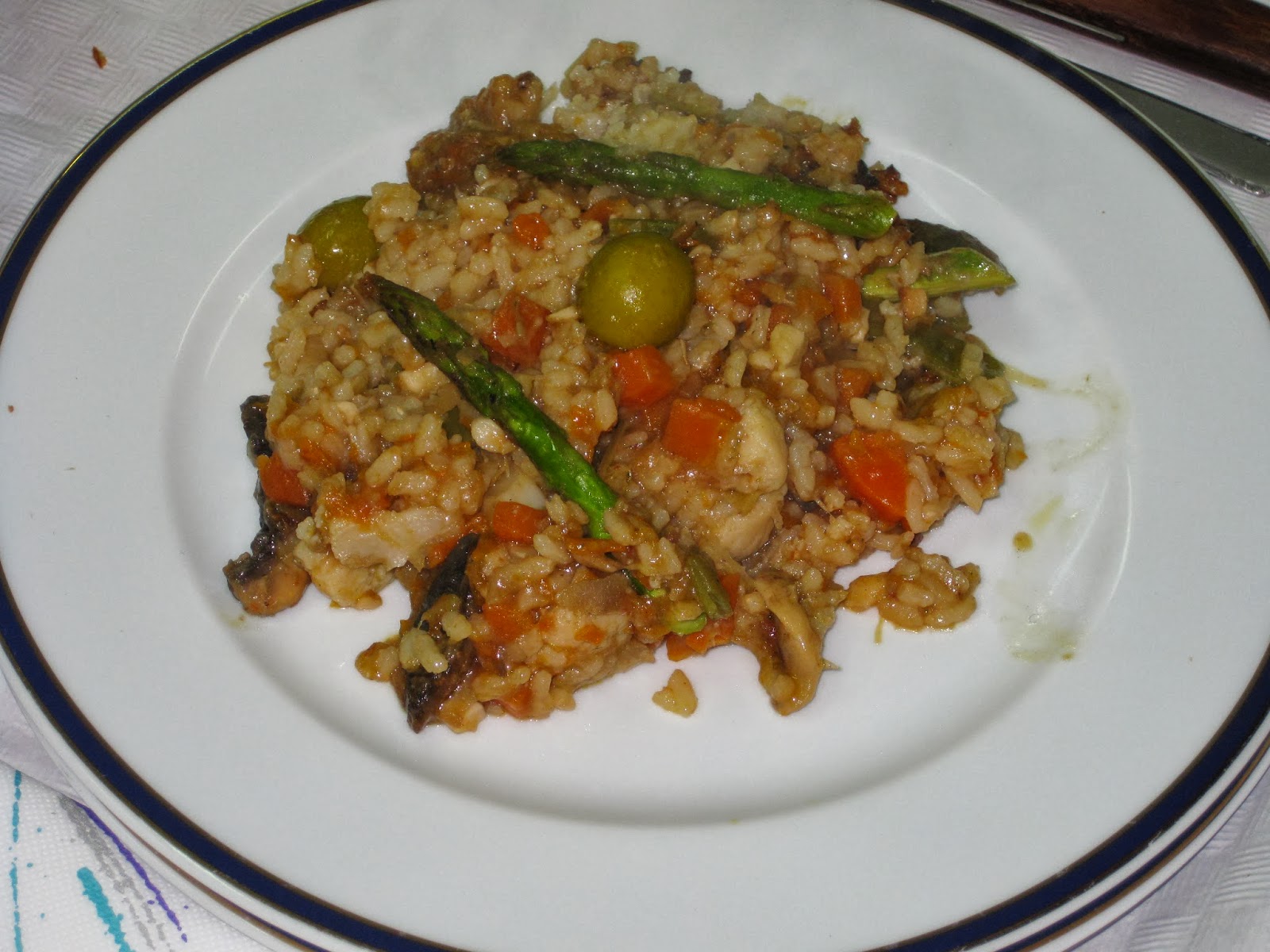 Cocina Kiosko: Arroz con verduras