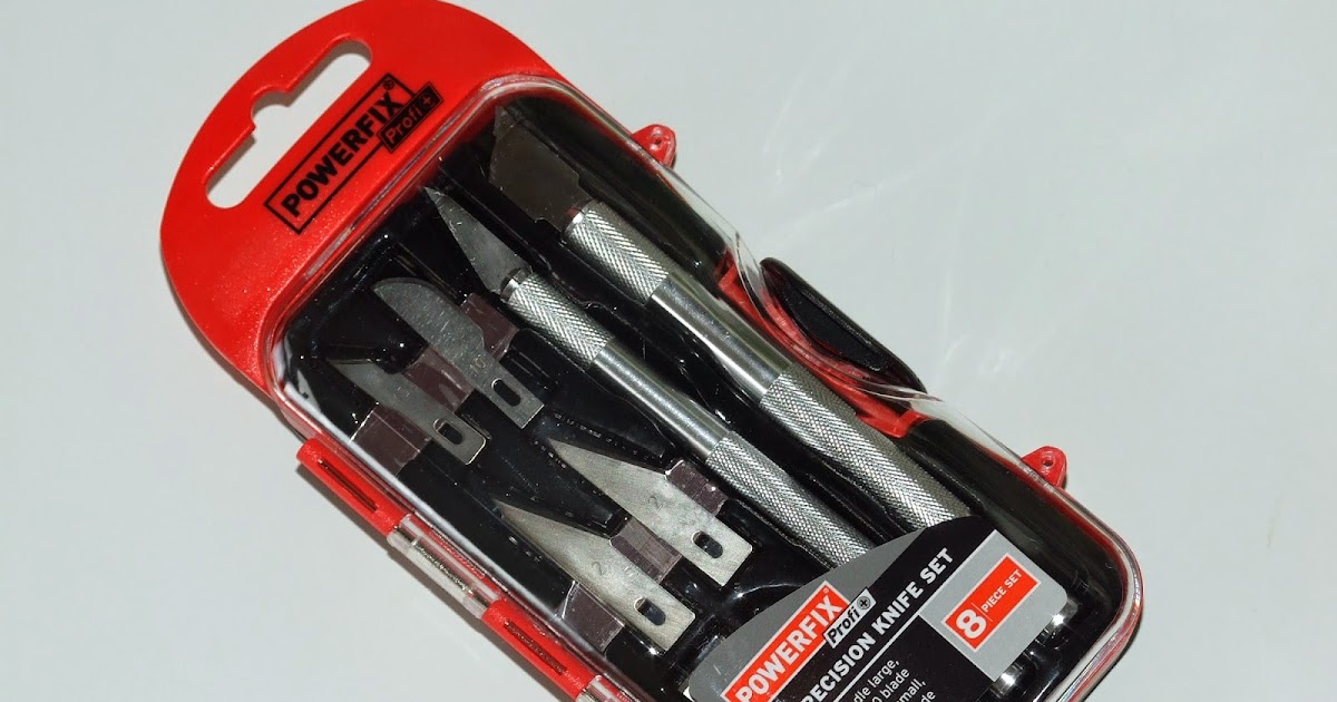 Blog Ziriane: DIY HAUL Precision - Exacto knife set - Nákupy Exacto nôž ...