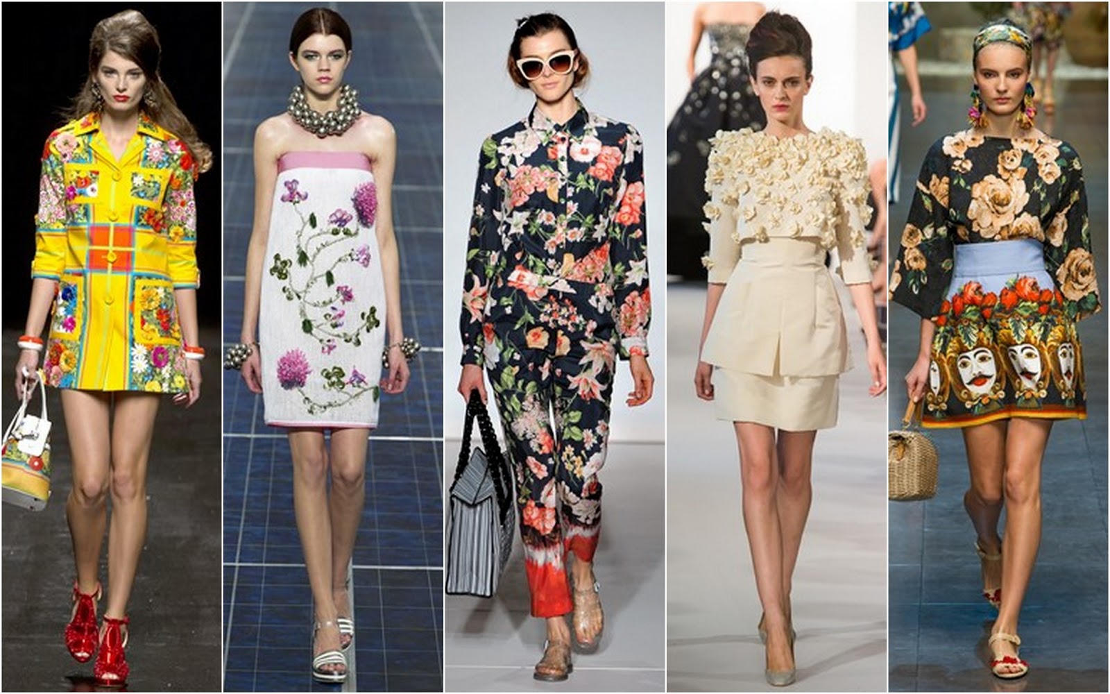Spring Florals. - Fashion King Model