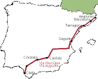 Almacén de clásicas: LA VÍA AUGUSTA EN LA COMUNIDAD VALENCIANA