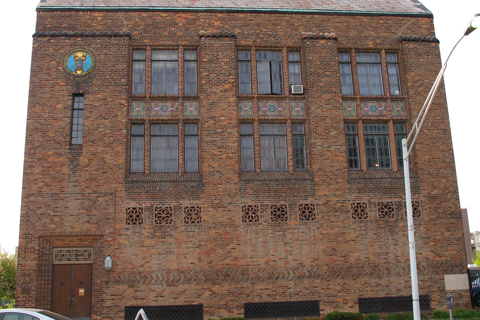 with an artist's hand: "WAX" .. Encaustic exhibition .. The Scarab Club ...