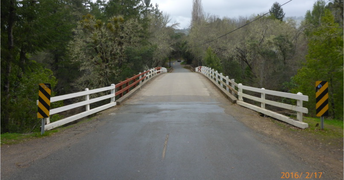 Bridge of the Week: Mendocino County Bridges: Philo Greenwood Road ...