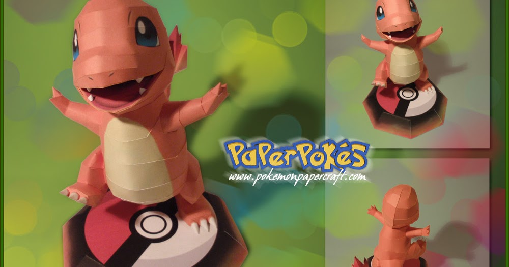 PaperPokés - Pokémon Papercraft: CHARMANDER