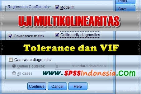 Uji Multikolinearitas dengan Melihat Nilai Tolerance dan VIF SPSS ...