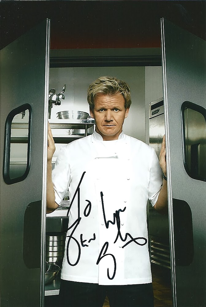 Jembie Autograph collector: Gordon Ramsay
