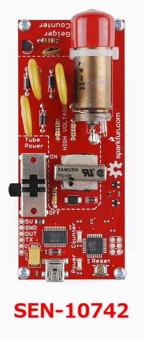JG1VGX: SparkFun Geiger Counterの改修