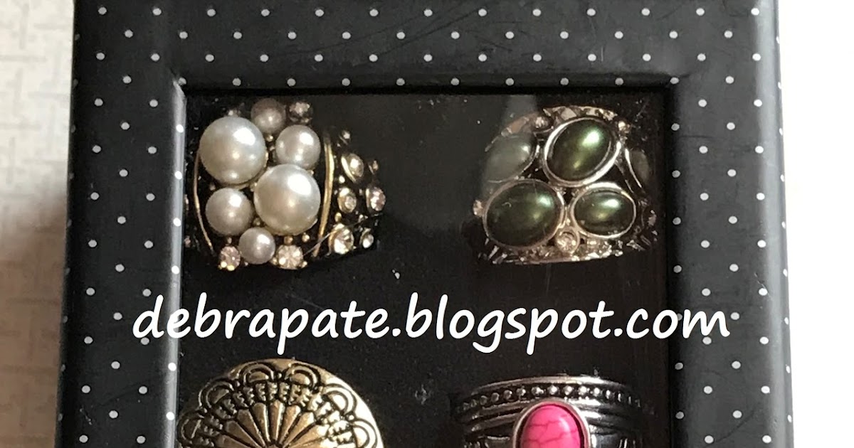 Fabulously Creative: DIY Jewelry Ring Display ~ Storage Solution