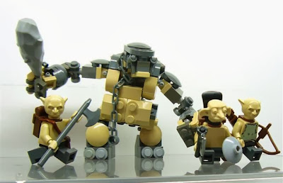 Cavort: LEGO Cave Troll MOC by hopeso 009