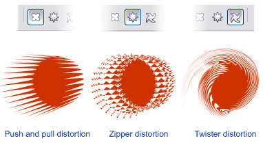 Menggambar Cepat dengan Distortion Tool | Belajar CorelDRAW