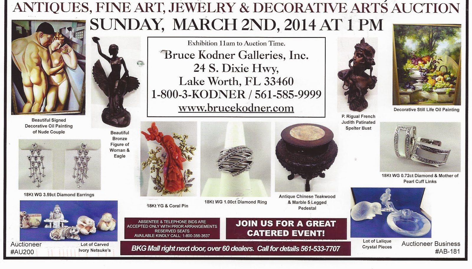 BRUCE KODNER AUCTION GALLERIES: February 2014