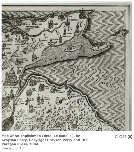 YING ZHANG: Grayson Perry: Map of An Englishman